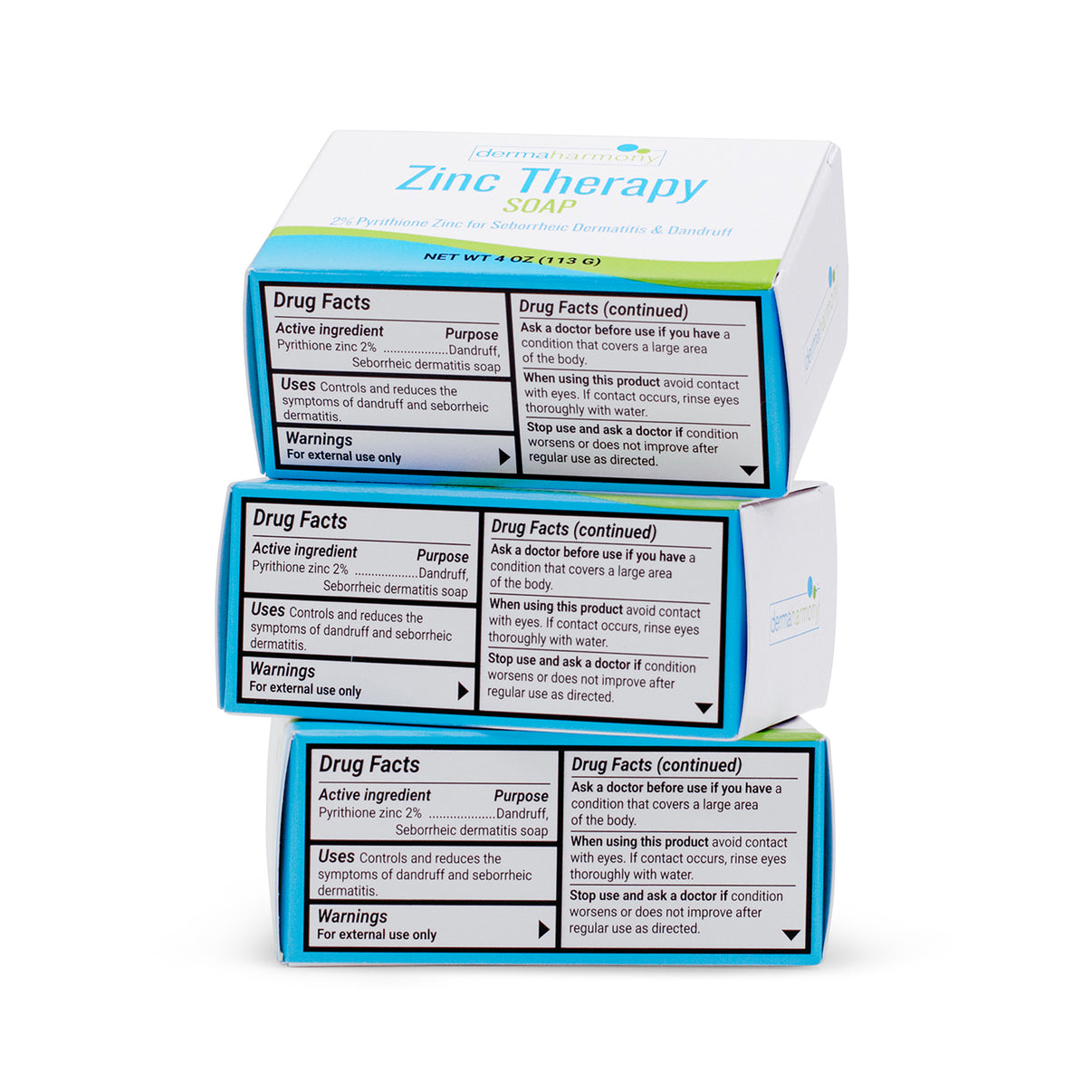 2% Zinc Pyrithione (ZNP BAR) Soap - DermaHarmony